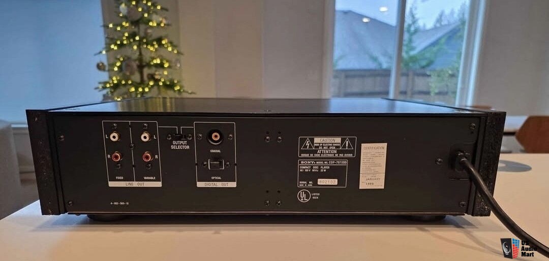 Sony Cdp 707esd cd player with aftermarket remote Photo #6030253 - US ...