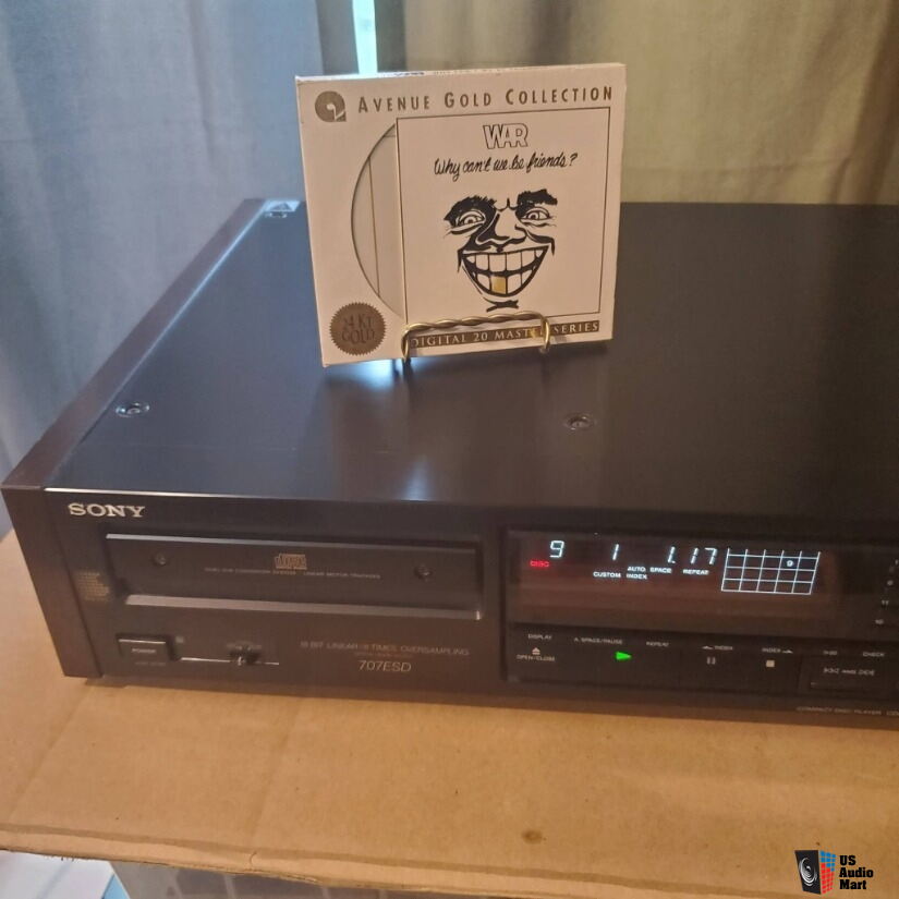 Sony Cdp 707esd cd player with aftermarket remote Photo #6030253 - US ...