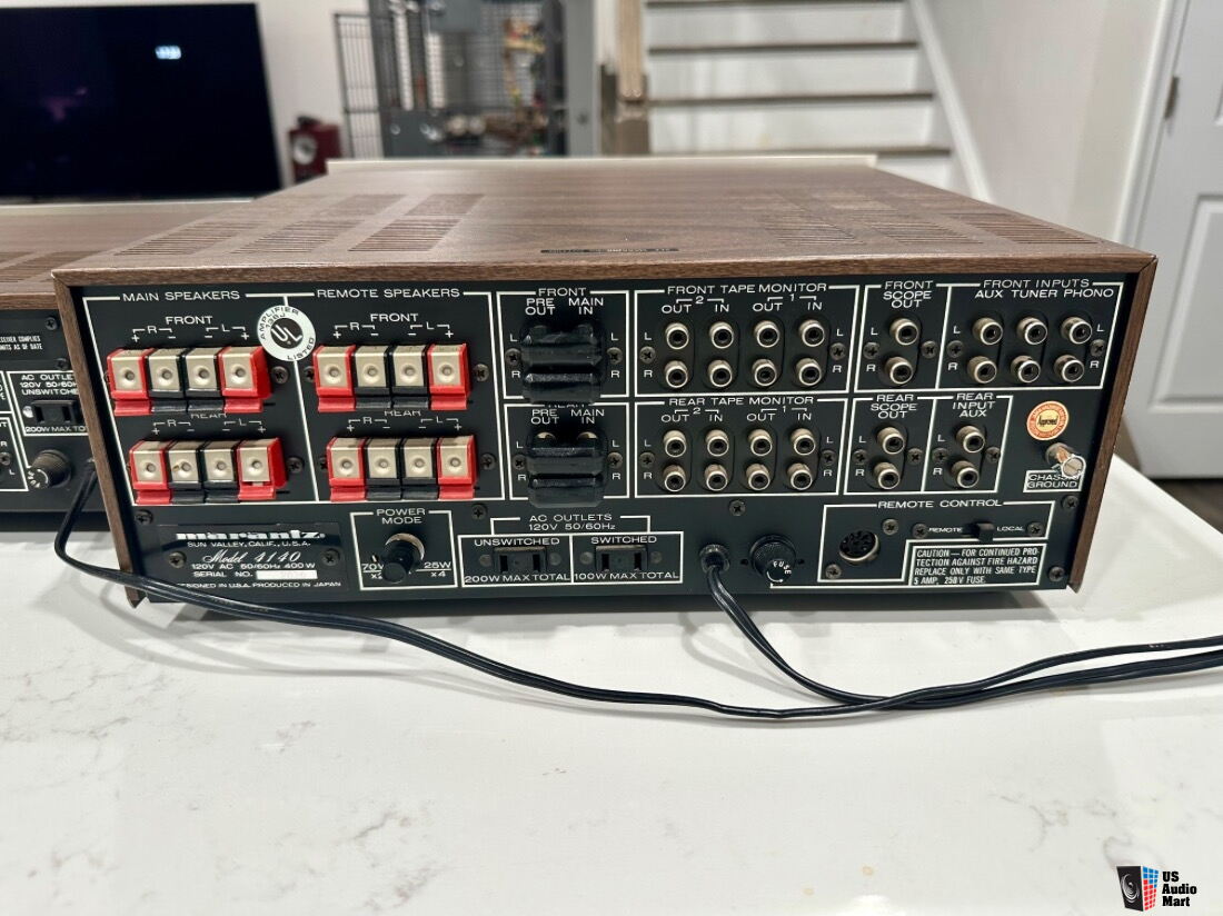 Marantz 4140 Amplifier + Marantz Model 110 Tuner - Working Great Photo ...