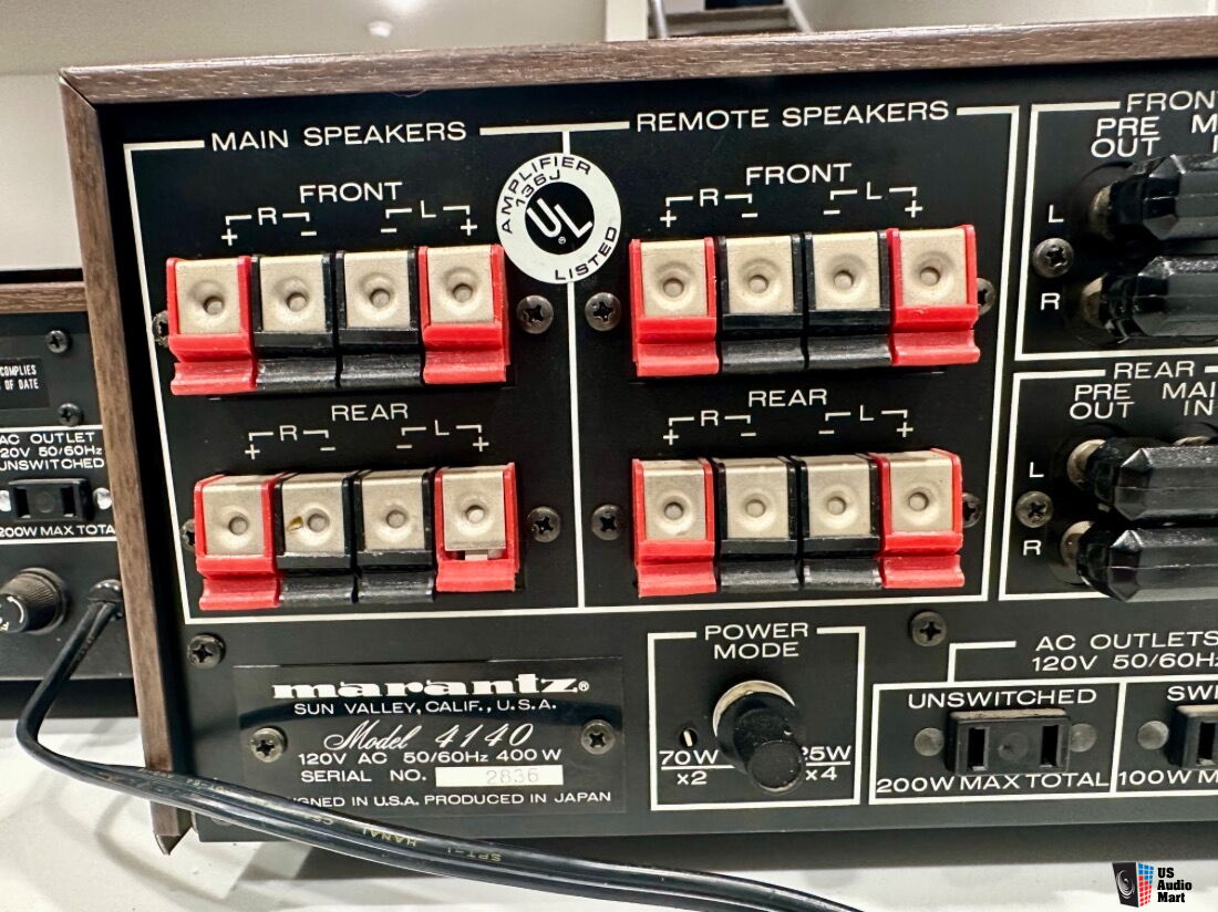 Marantz 4140 Amplifier + Marantz Model 110 Tuner - Working Great Photo ...