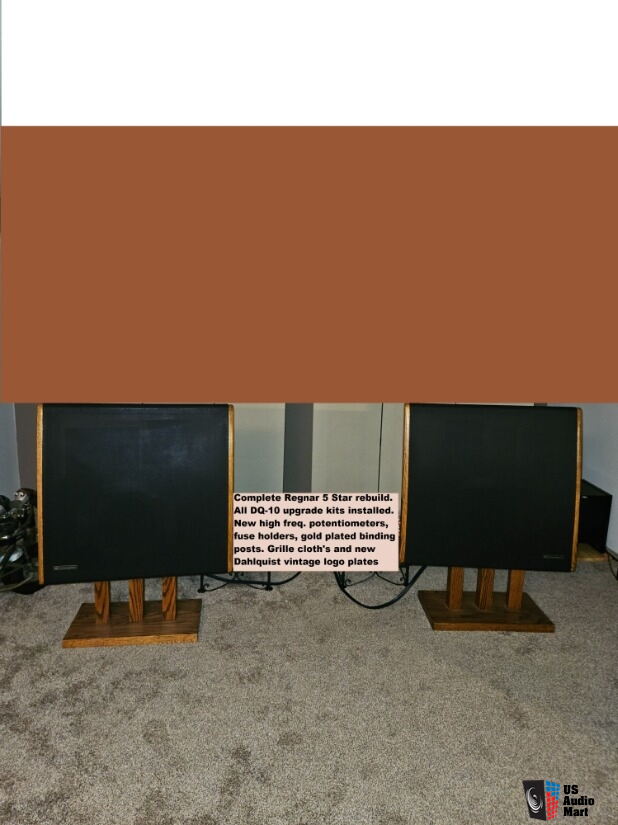 Dahlquist DQ-10's with Regnar 5 Star Service Upgrade Photo #6032685 ...