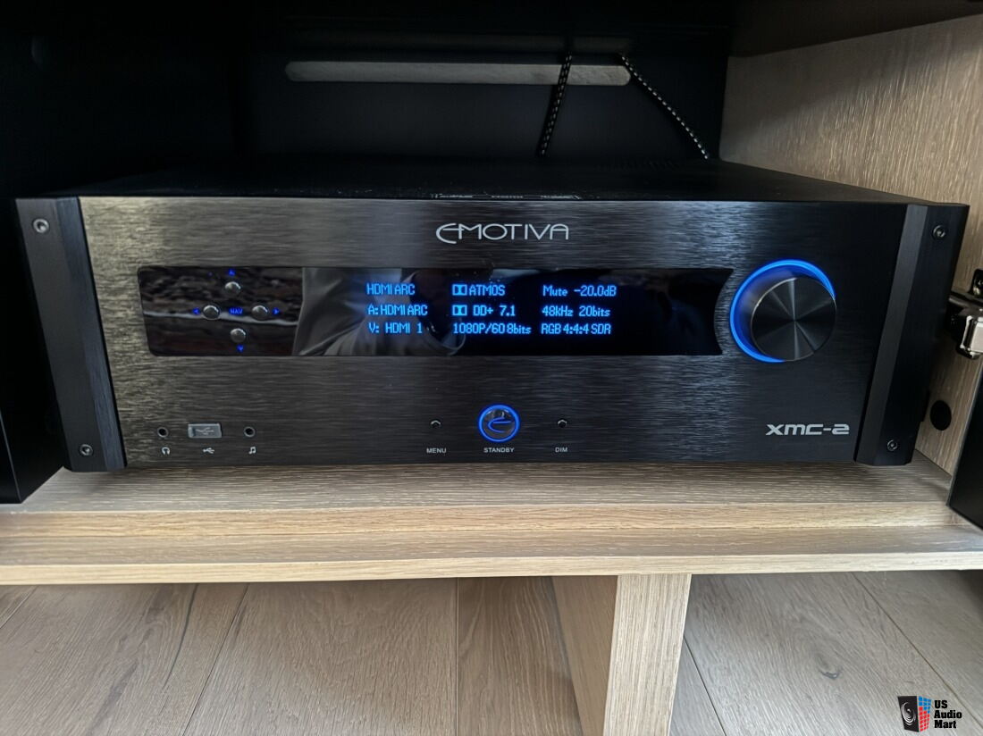 Emotiva XMC-2 16-Channel Home Theater Processor | Original Owner ...