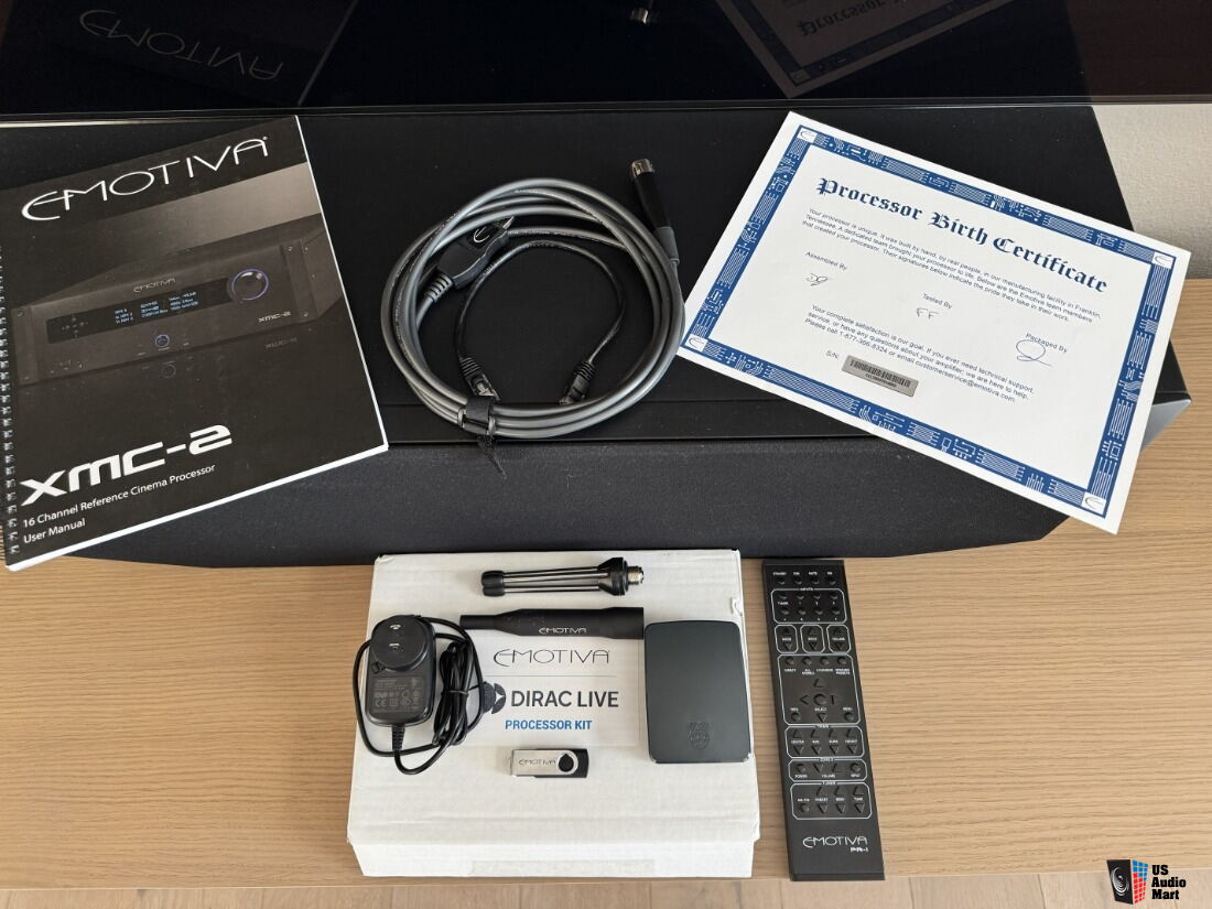 Emotiva XMC-2 16-Channel Home Theater Processor | Original Owner ...