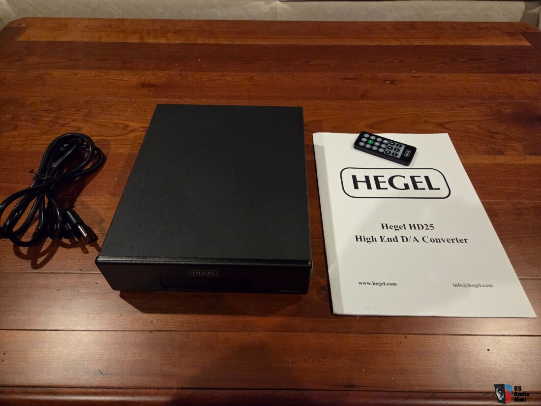 Hegel HD25 DAC Pre-amp For Sale - US Audio Mart