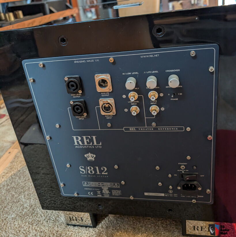 REL Acoustics S/812 Sub-Bass System Photo #6033394 - US Audio Mart