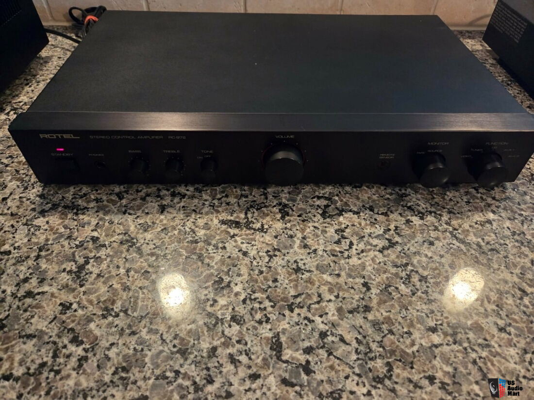 Rotel RB 981 Amp and RC 972 Preamp Photo #6033427 - US Audio Mart