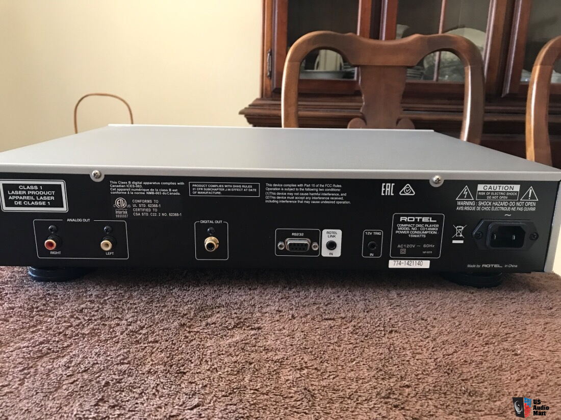 Rotel CD 14 MKII Photo #6033606 - US Audio Mart
