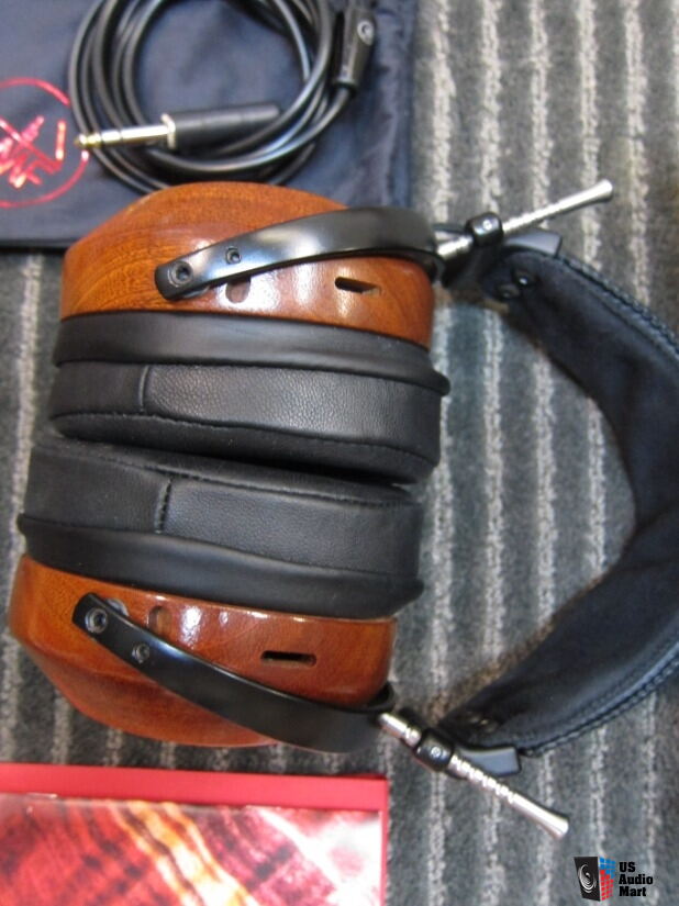 ZMF Verite Closed Headphones, Monkeypod, Case, Paperwork, 6.35 Cable ...