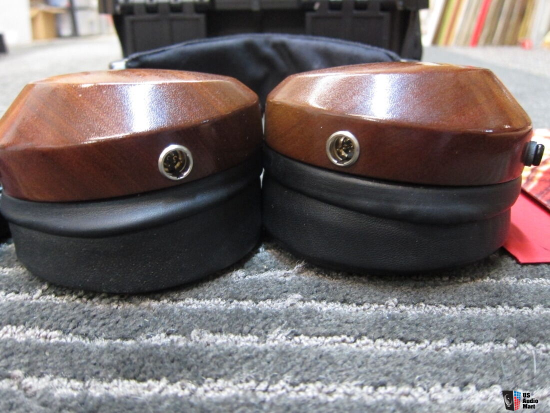 ZMF Verite Closed Headphones, Monkeypod, Case, Paperwork, 6.35 Cable ...