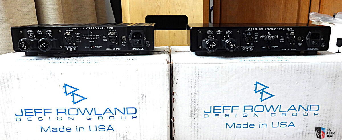 Jeff Rowland Model 125 amp pair or single For Sale - US Audio Mart