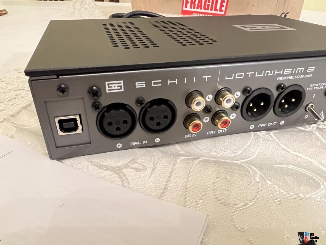 Near Mint - Schiit Jotunheim 2 Balanced Headamp with Multibit DAC Card ...