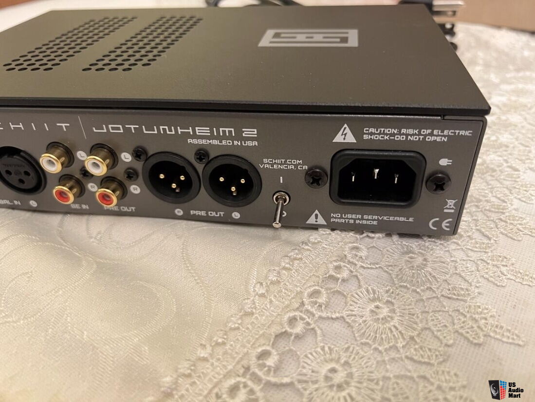 Near Mint - Schiit Jotunheim 2 Balanced Headamp with Multibit DAC Card ...