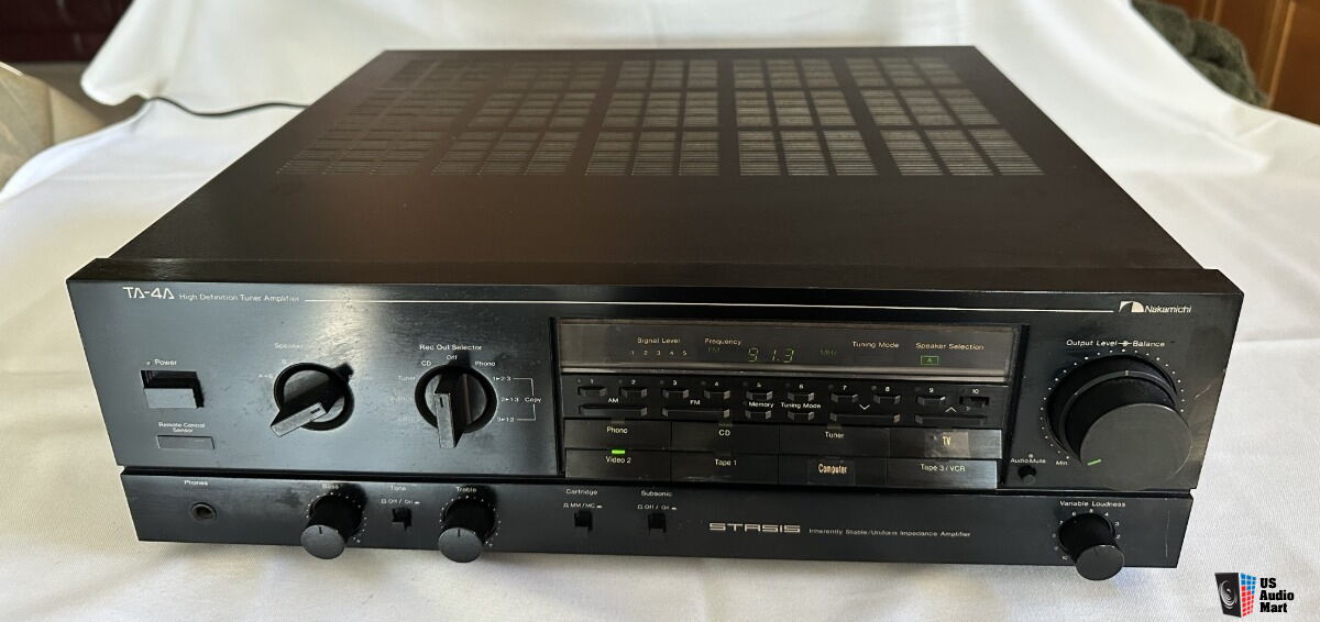 Nakamichi TA-4A Stasis Receiver with remote system local pick up SF Bay ...