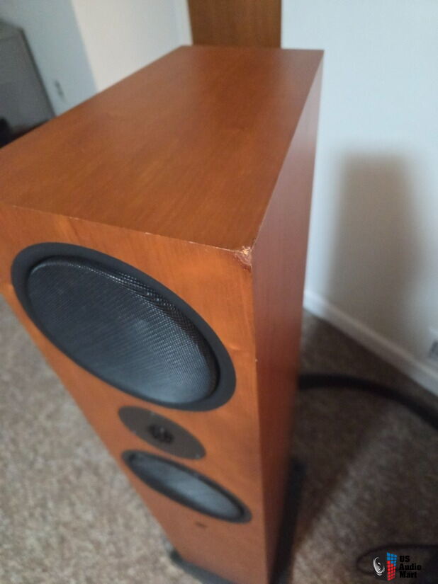 Linn Ninka Floorstanding Speakers - Cherry Finish Photo #6035069 - US ...