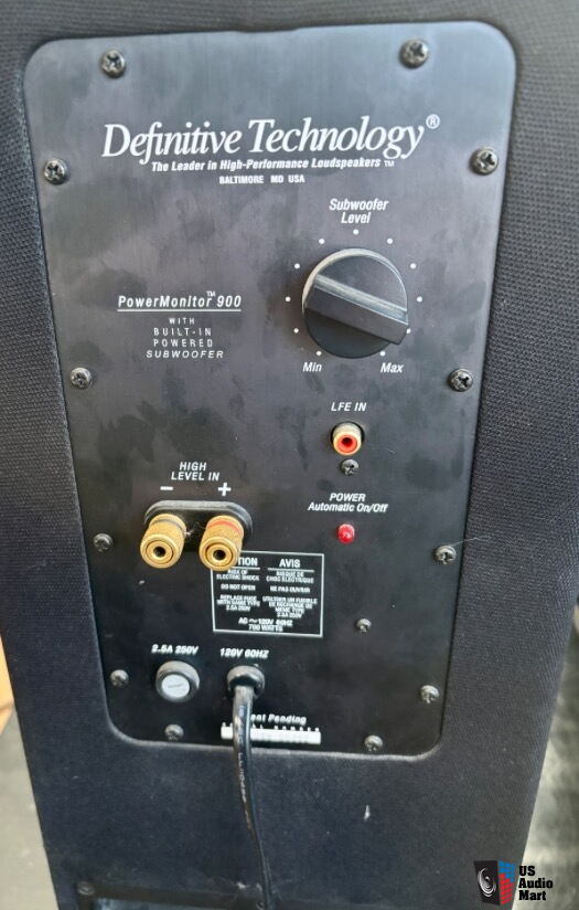Definitive Technology Power Monitor 900 PM900 Photo #6036284 - US Audio ...