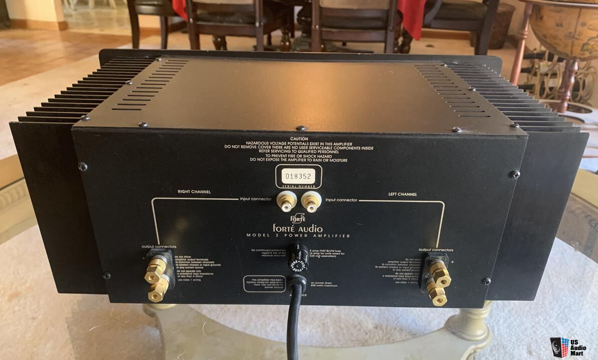 Forte' Audio (Nelson Pass) Amplifier & Preamplifier - Pure Class A ...