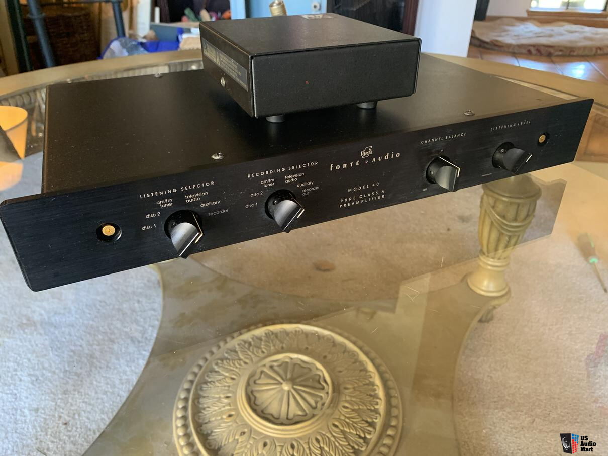 Forte' Audio (Nelson Pass) Amplifier & Preamplifier - Pure Class A ...