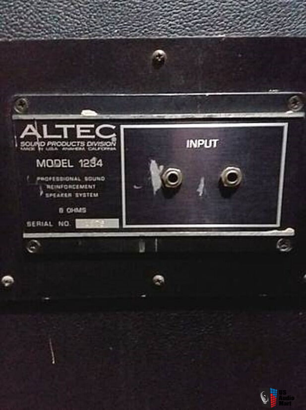 Altec 511B Horns with 808-8A Drivers & Xovers Photo #6037813 - US Audio ...
