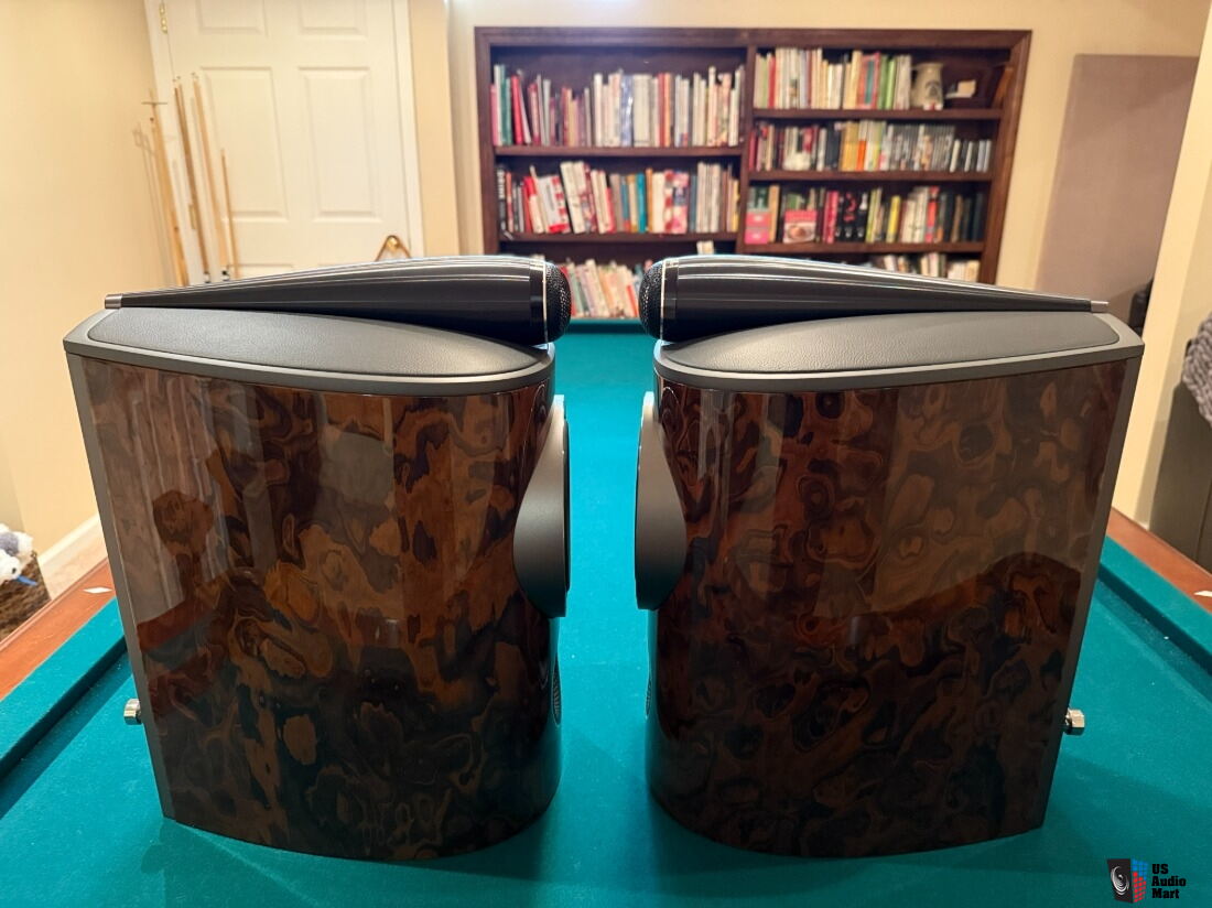 B&W 805D4 Signature in California burl gloss with stands - mint ...