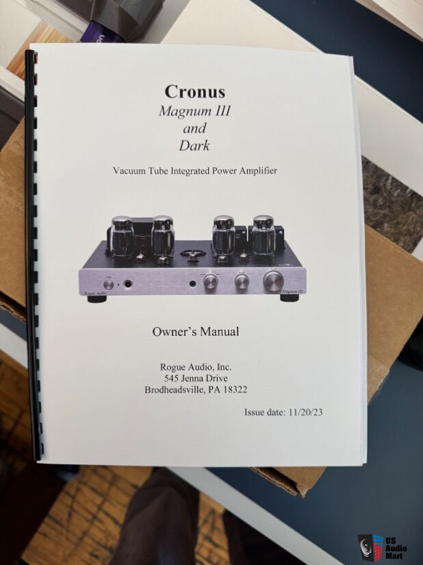 Rogue Audio Cronus Dark Photo #6038708 - US Audio Mart
