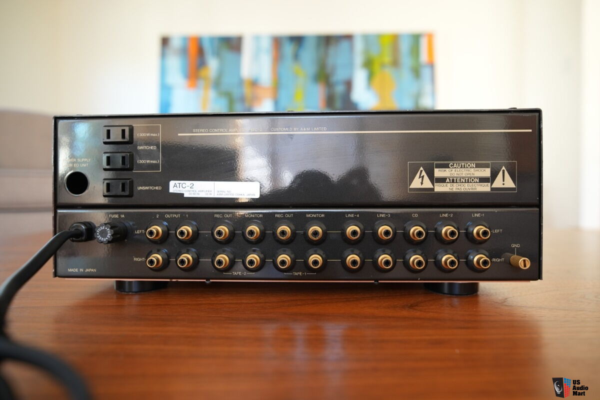 Fully Serviced! Air Tight ATC-2 Tube Preamplifier Photo #6039095 - US ...