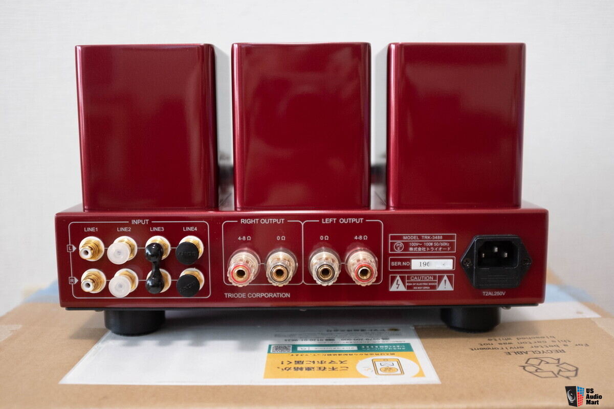 Triode ELECTRONICS TRK-3488 KT88 Single ended Brand New Amplfiier Photo ...