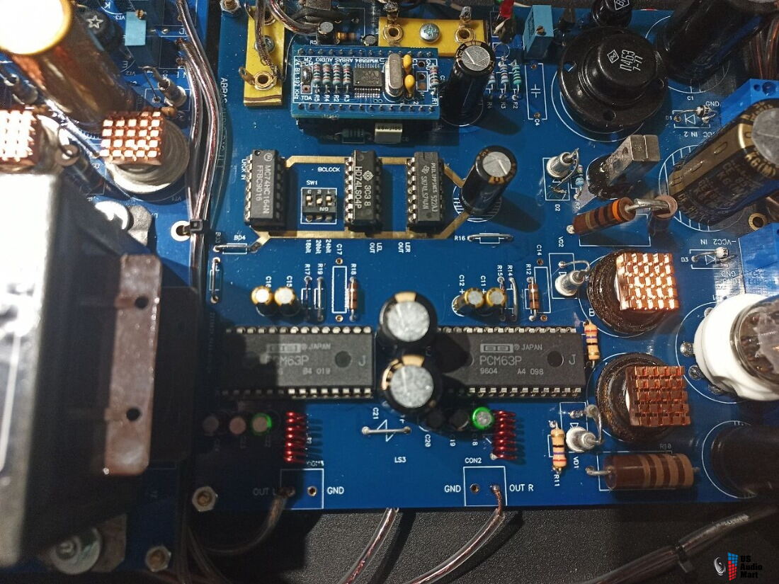 Abbas Audio DAC U1 SE (Burr Brown PCM63P-J based) tube DAC Photo ...