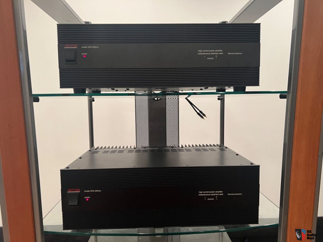 Adcom GFA-555MS Power Amplifier (Pair Available) (Current 2026 Model ...
