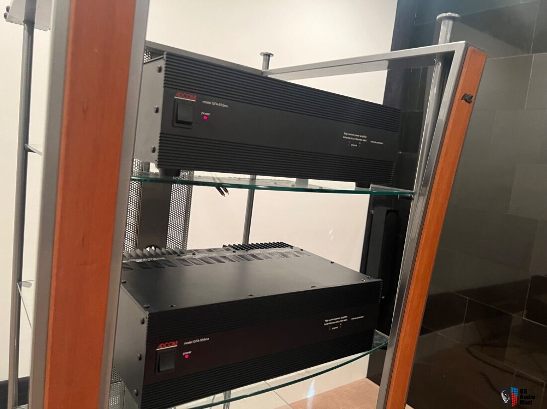 Adcom GFA-555MS Power Amplifier (Pair Available) (Current 2026 Model ...