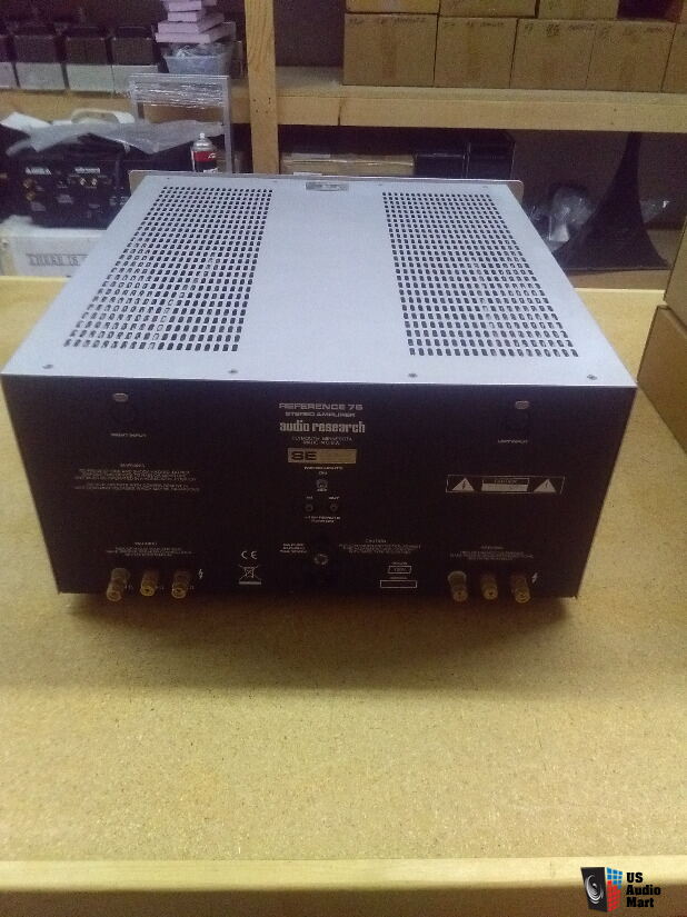 AUDIO RESEARCH Ref-75 SE-Either Black or Silver....4000.00 shipped ...