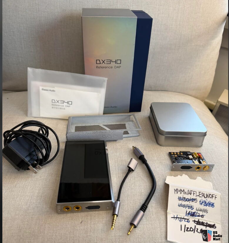 IBasso DX340 with amp 15 and 17 For Sale - US Audio Mart