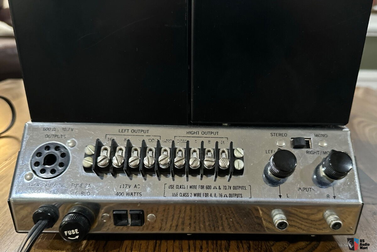 Restored McIntosh MX110z and MC225 tube stack with extras Photo ...