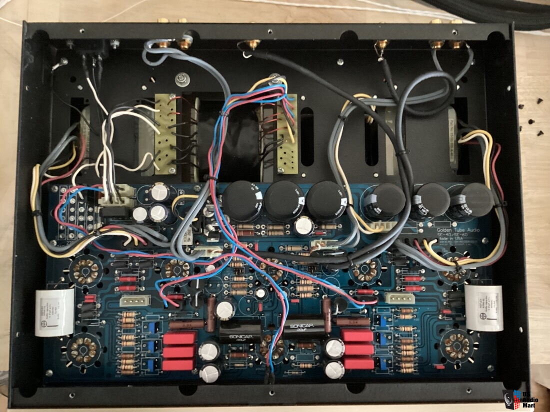 Golden Tube Audio SE-40 with Sonic Craft upgrade and KT-66 tubes Photo ...