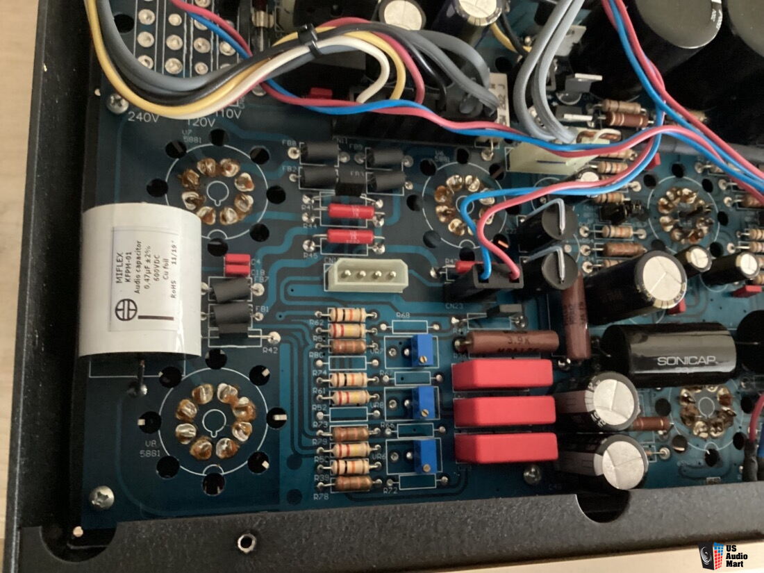 Golden Tube Audio SE-40 with Sonic Craft upgrade and KT-66 tubes Photo ...