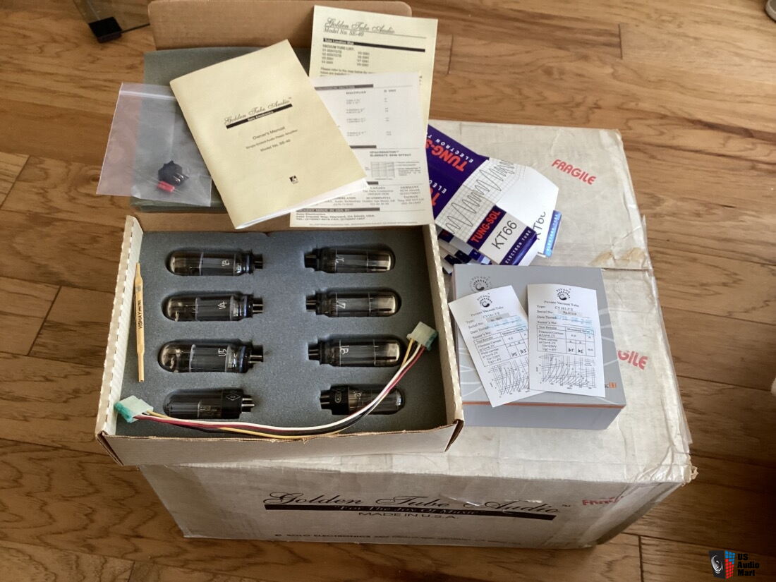 Golden Tube Audio SE-40 with Sonic Craft upgrade and KT-66 tubes Photo ...