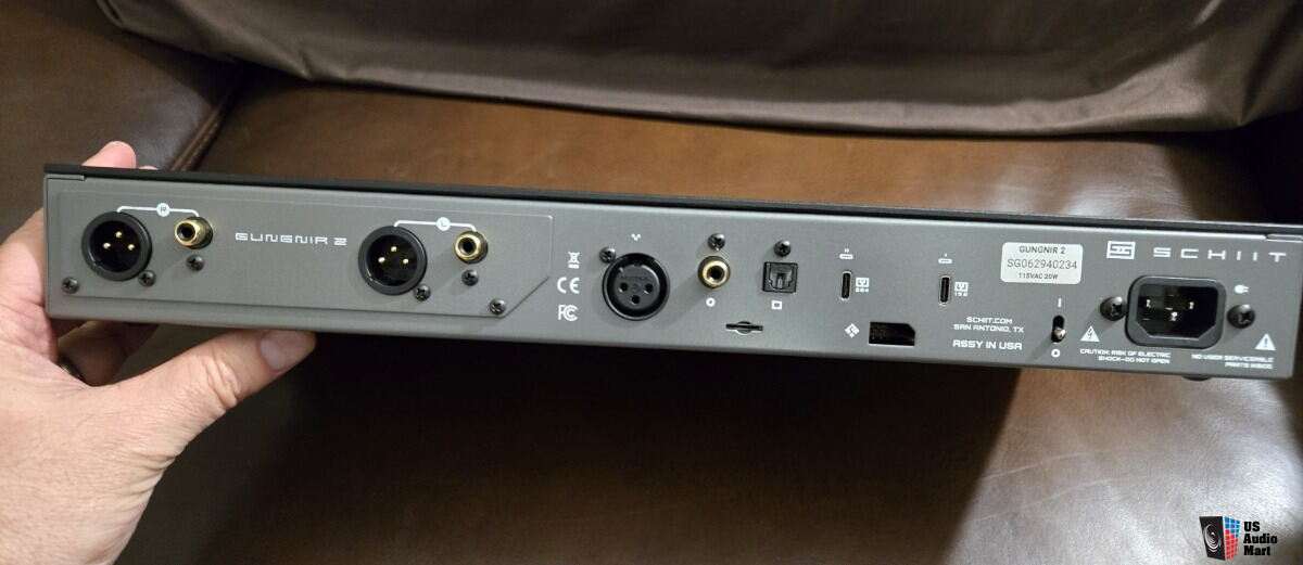 Schiit Gungnir 2 with Forkbeard module, Remote, Power Cable, XLR cables ...