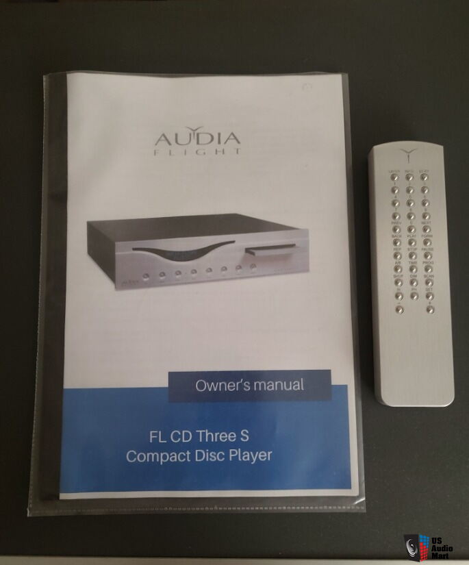 AUDIA FLIGHT FL CD THREE S CD Player ***Excellent Condition Photo ...