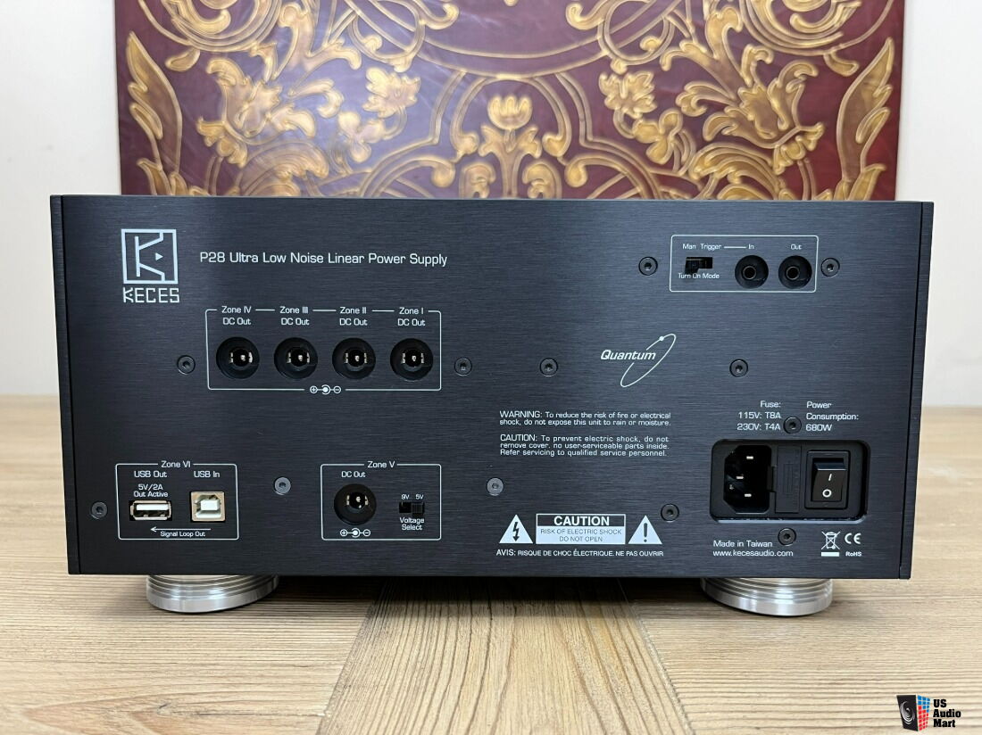 KECES P28 Six Output Ultra Low Noise Linear Power Supply Photo #6044076 ...