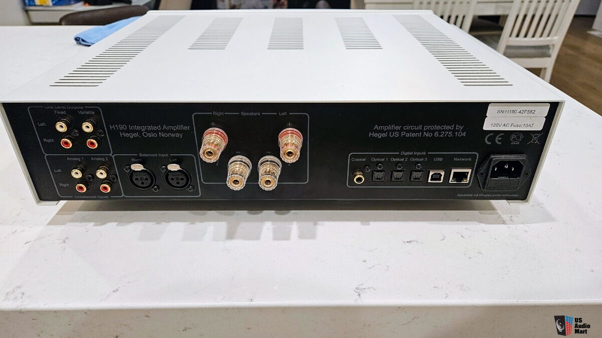 Hegel H190 Integrated Amplifier Photo #6044538 - US Audio Mart