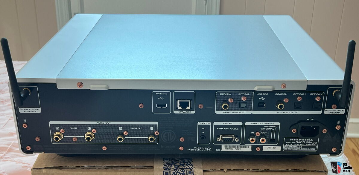 Marantz SACD 30N SACD/CD player, DAC, network streamer. In Silver, LOW ...