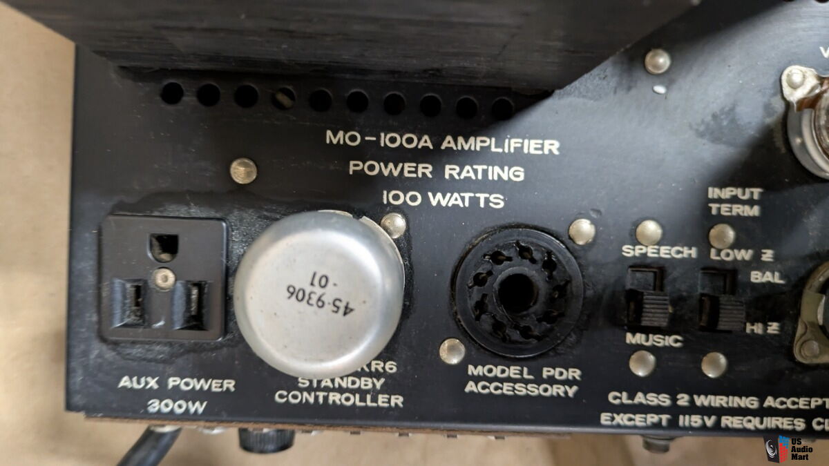 Bogen MO-100 tube amplifier #1 Photo #6045146 - US Audio Mart