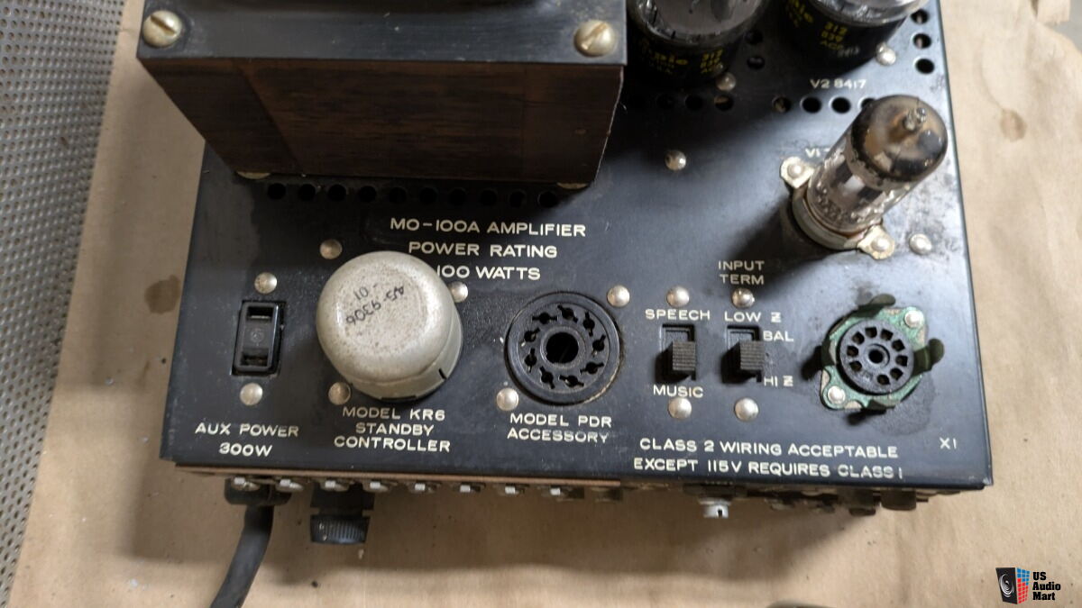 Bogen MO-100 tube amplifier #2 Photo #6045164 - US Audio Mart
