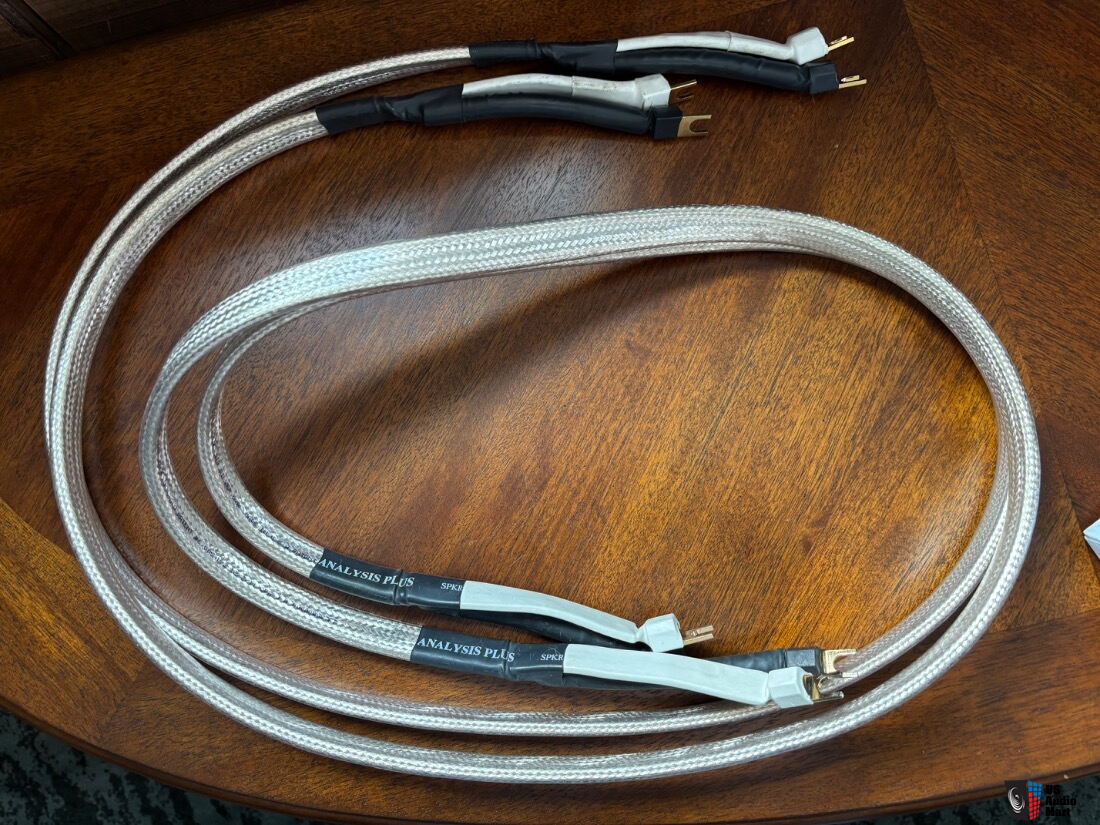 Analysis Plus Big Silver Oval Speaker Cable Photo #6045230 - US Audio Mart
