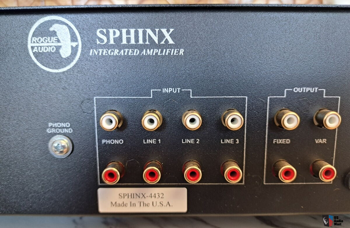 Rogue Audio Sphinx V3 Tube Hybrid Integrated Amp Photo #6045368 - US ...