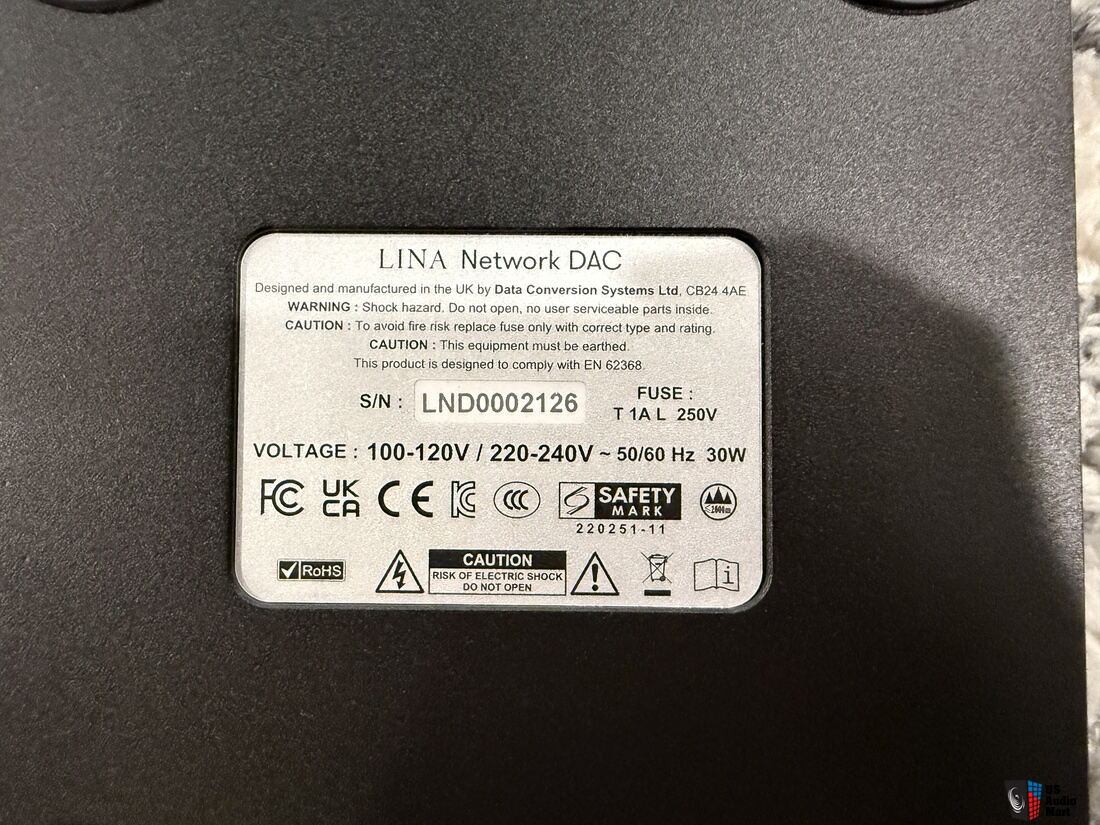 dCS Lina DAC For Sale - US Audio Mart