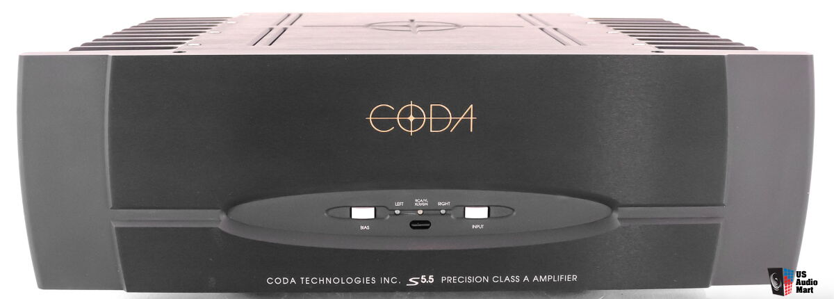 TRADE IN - CODA S 5.5 CODA S 5.5 50W per Channel of PURE CLASS A BLISS ...