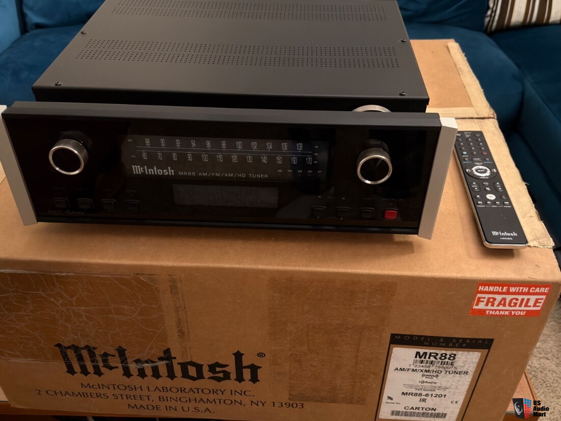 Ultra Rare McIntosh MR88 HD FM tuner MR-88 satellite am fm Photo ...