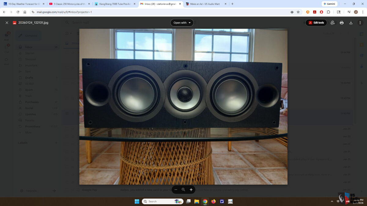 Elac Uni-Fi 2.0 UC 5.2 Center Channel Speaker For Sale - US Audio Mart
