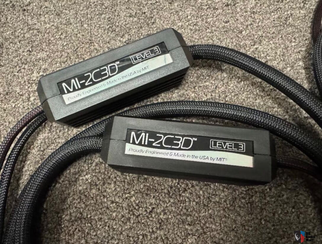 MIT MI-2C3D Level 3 Speaker Interface 8ft pair Photo #6047212 - US ...