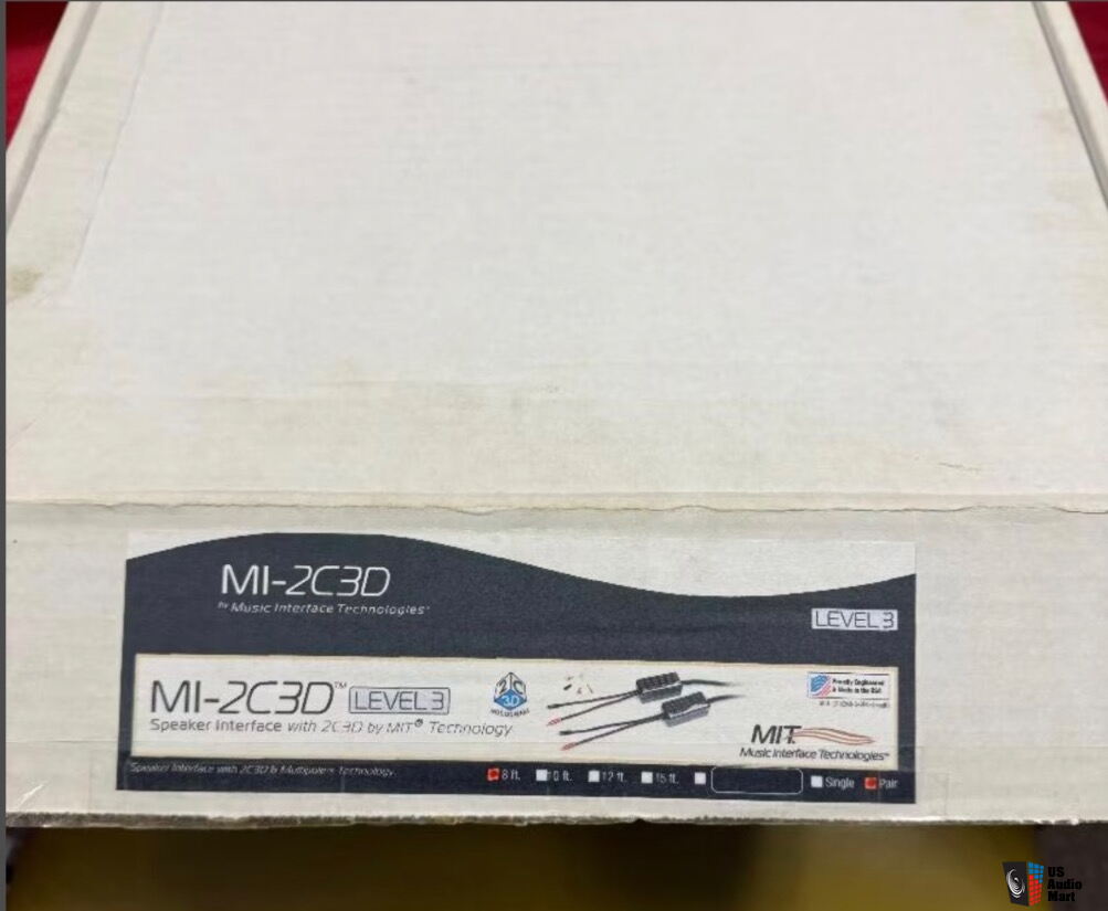 MIT MI-2C3D Level 3 Speaker Interface 8ft pair Photo #6047212 - US ...
